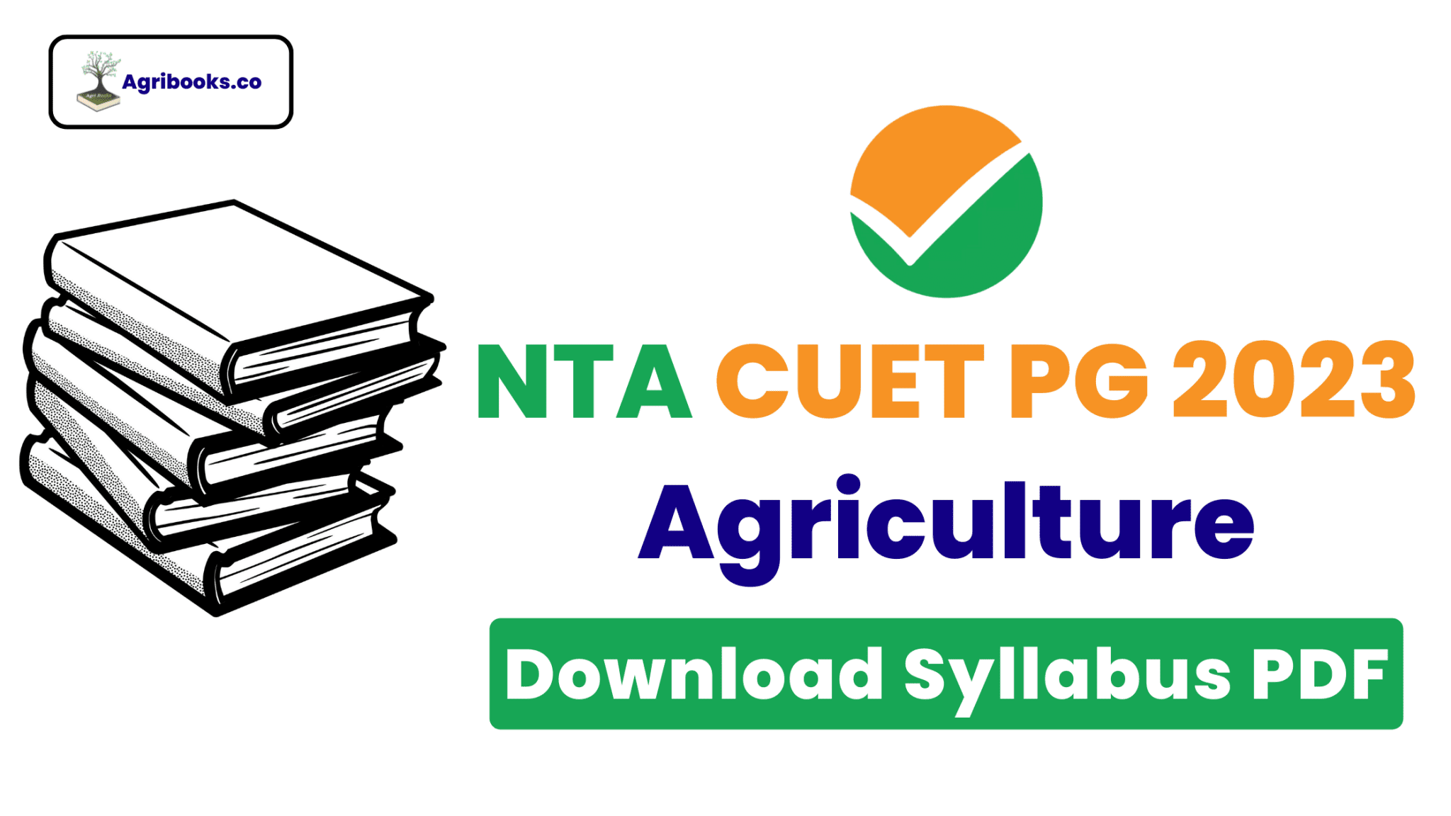 CUET PG Agriculture Exam Syllabus 2023 Download PDF - Agri Books