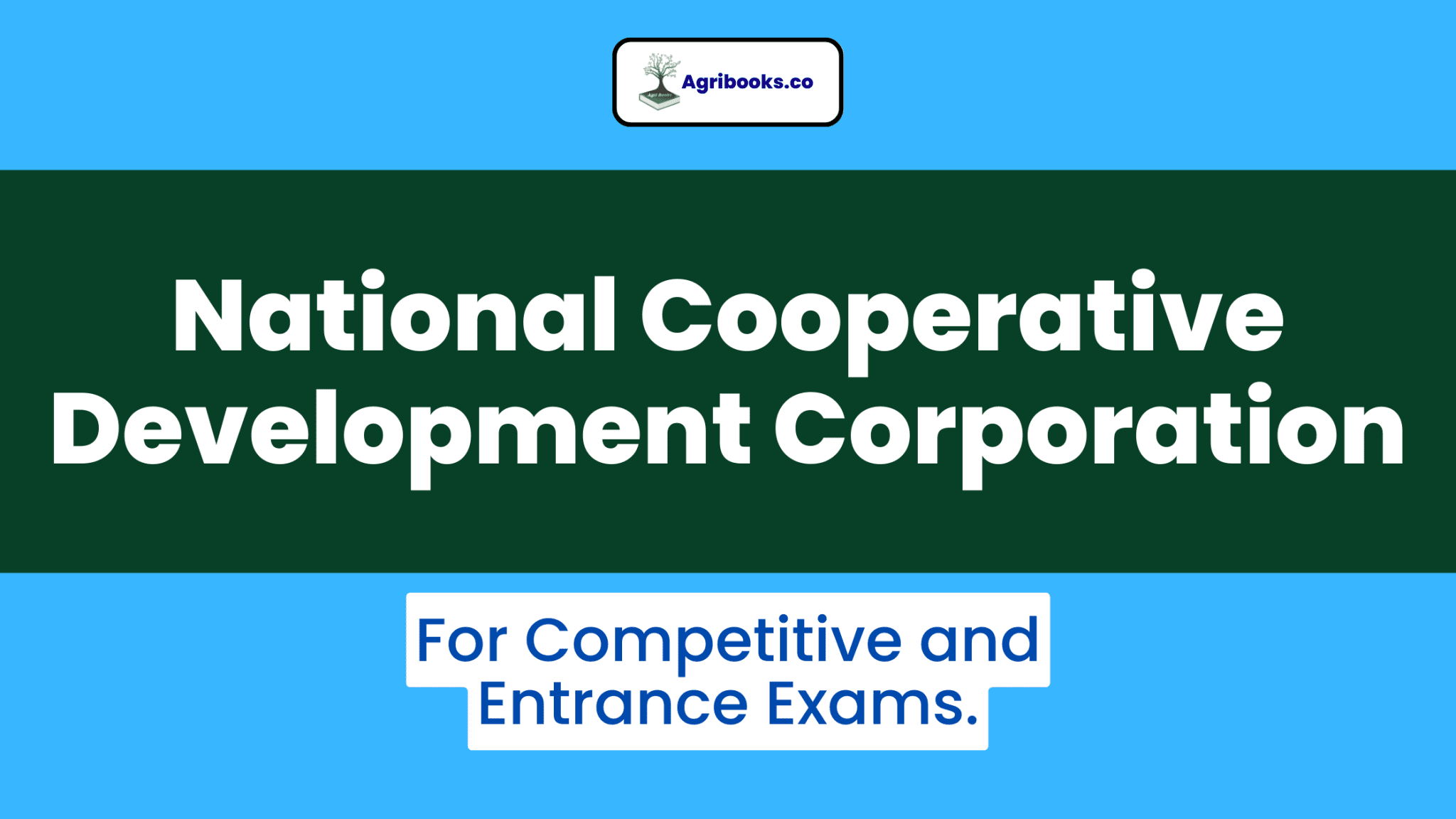 National Cooperative Development Corporation (NCDC) - Agri Books