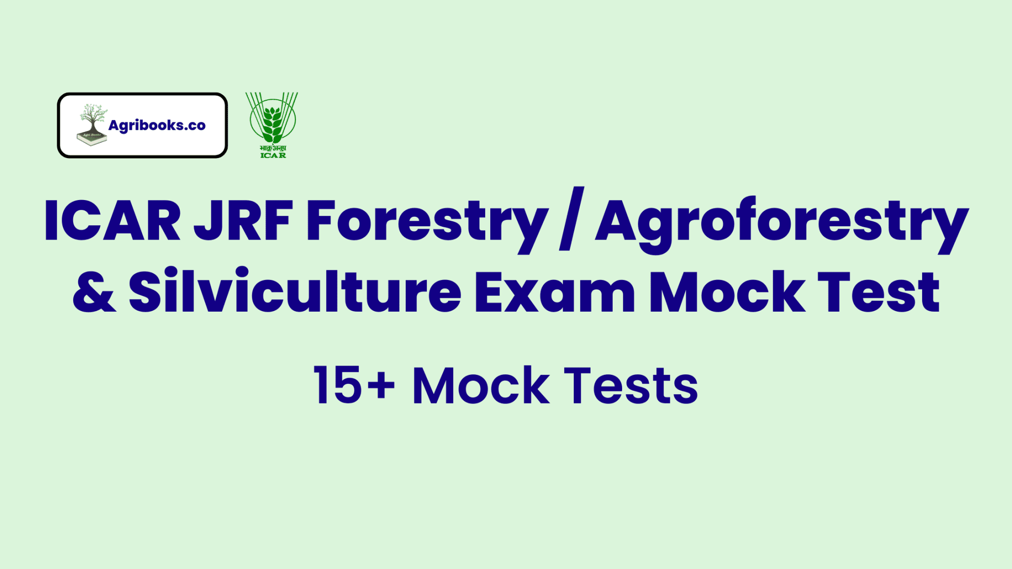 ICAR JRF Horticulture Mock Tests - Agri Books