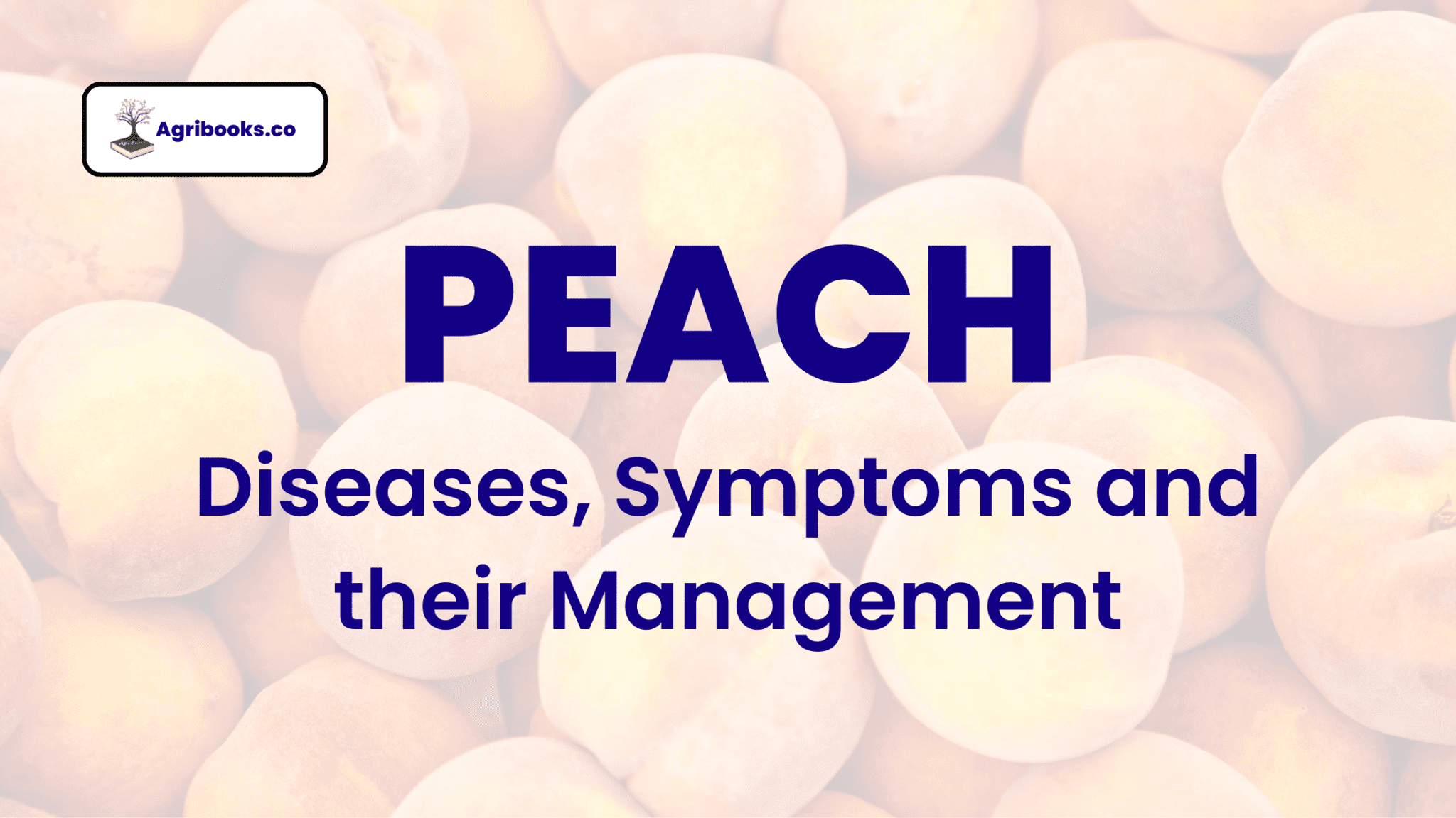 Peach: Diseases, Symptoms and their Management - Agri Books