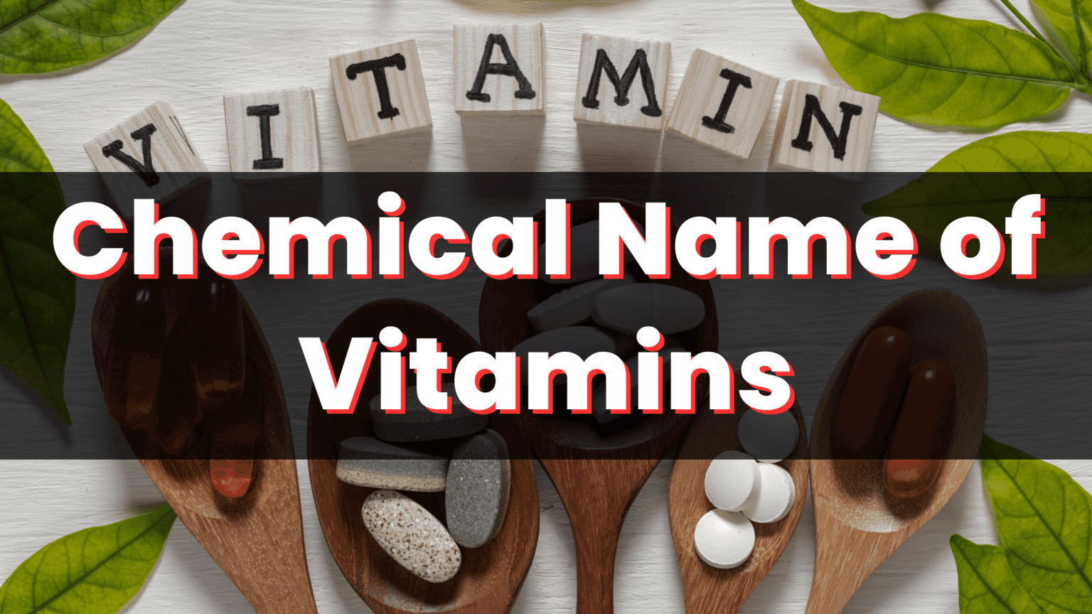 Vitamins and their Scientific name - Agri Books