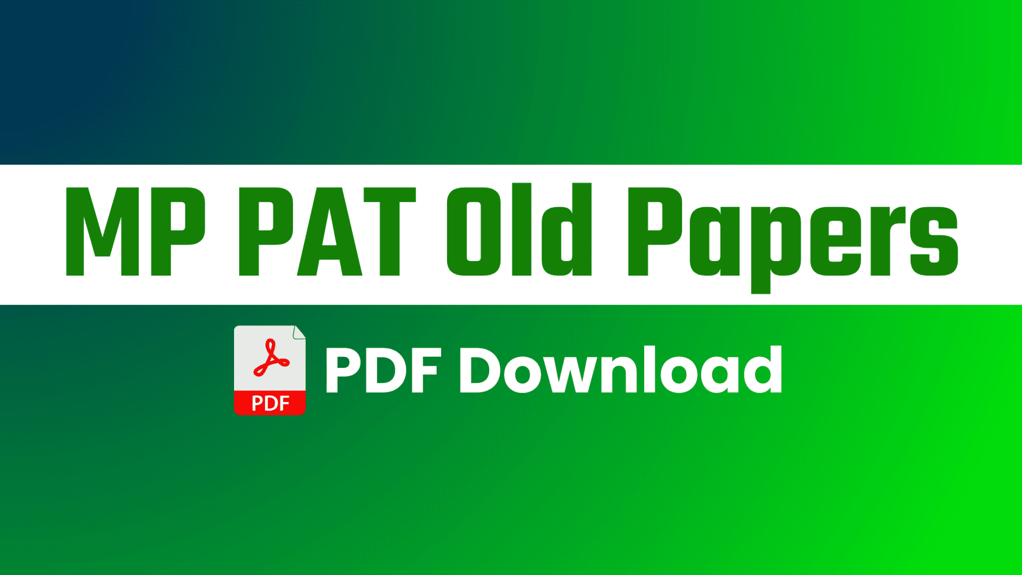 MP PAT Previous Year Question Papers - Agri Books